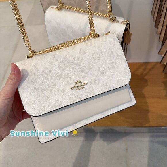 Coach | Bags | Nwt Coach Mini Klare Crossbody Bag In Signature Canvas ...